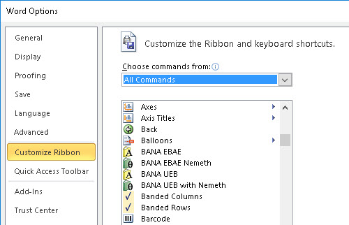 Word Navigation